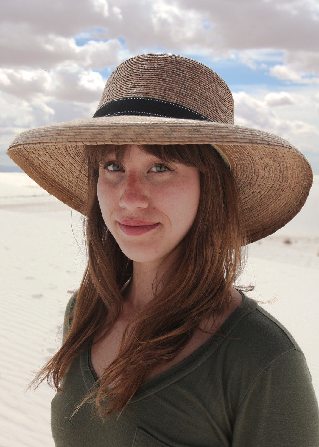 Women's Brook Straw Hat | Handwoven Palm Hat | Tula Hats